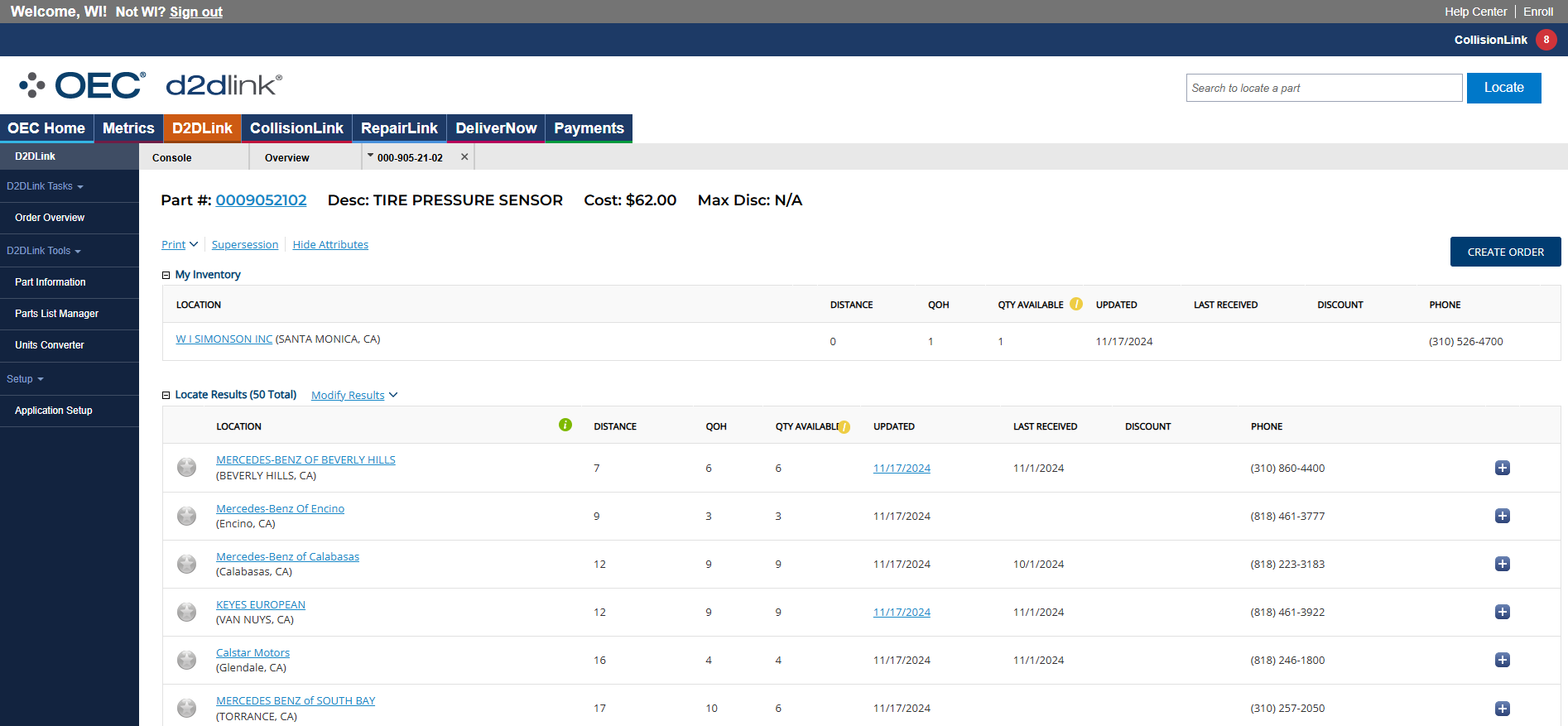 New to D2DLink: Quantity Available! Updated